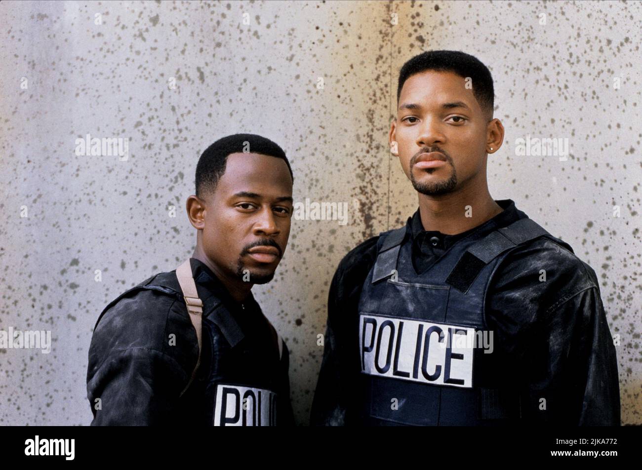 Martin Lawrence & Will Smith Film Bad Boys (USA 1995) Characters: Marcus Burnett, Mike Lowrey ...