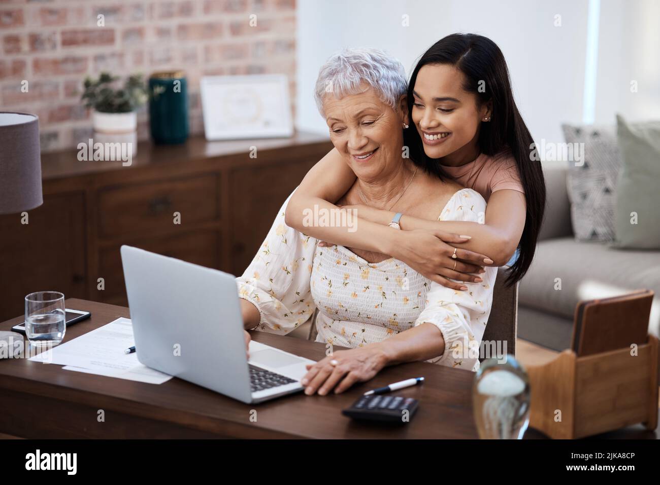 A well planned retirement ensures a sweet return. a young woman using a ...