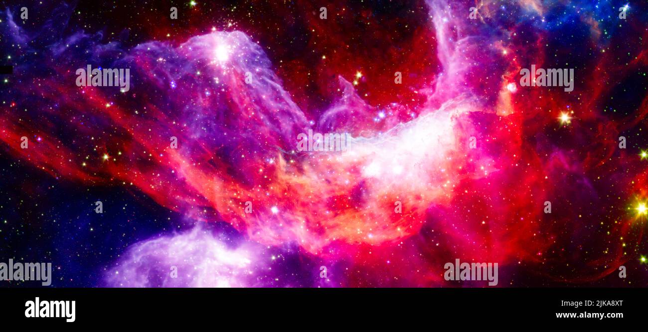 Deep space. High definition star field background . Starry outer space ...