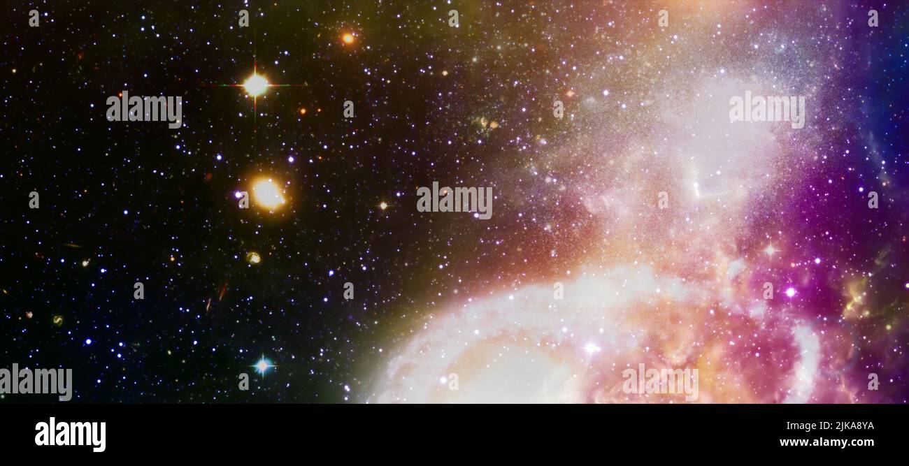 Deep space. High definition star field background . Starry outer space ...