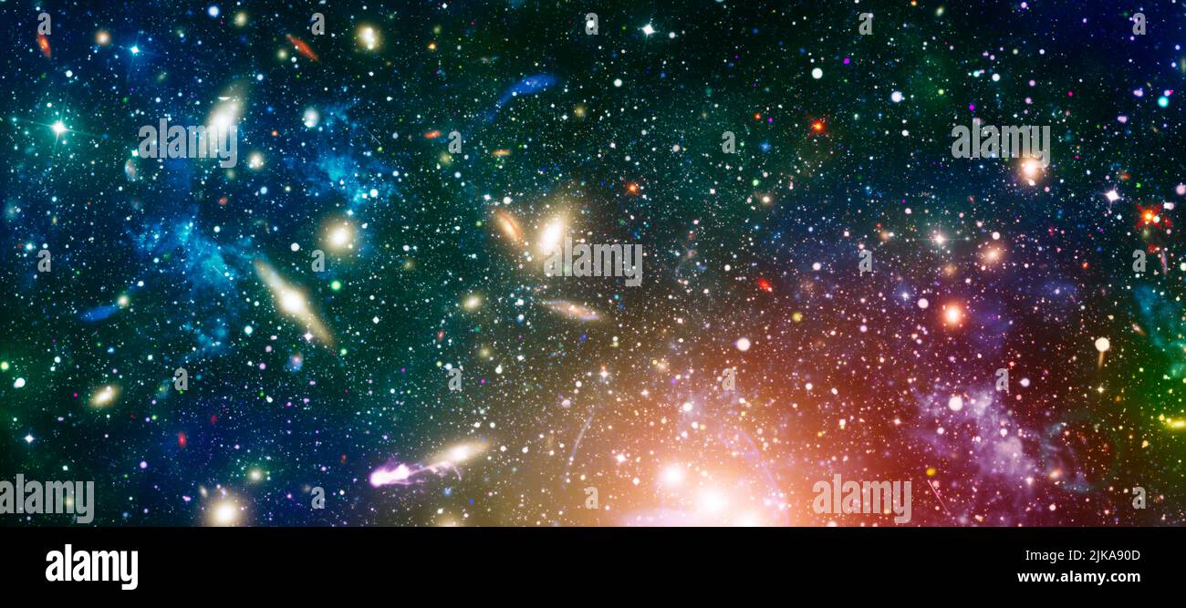 Deep space. High definition star field background . Starry outer space ...