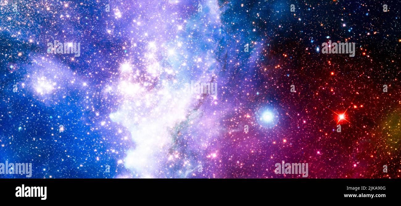 Deep space. High definition star field background . Starry outer space ...
