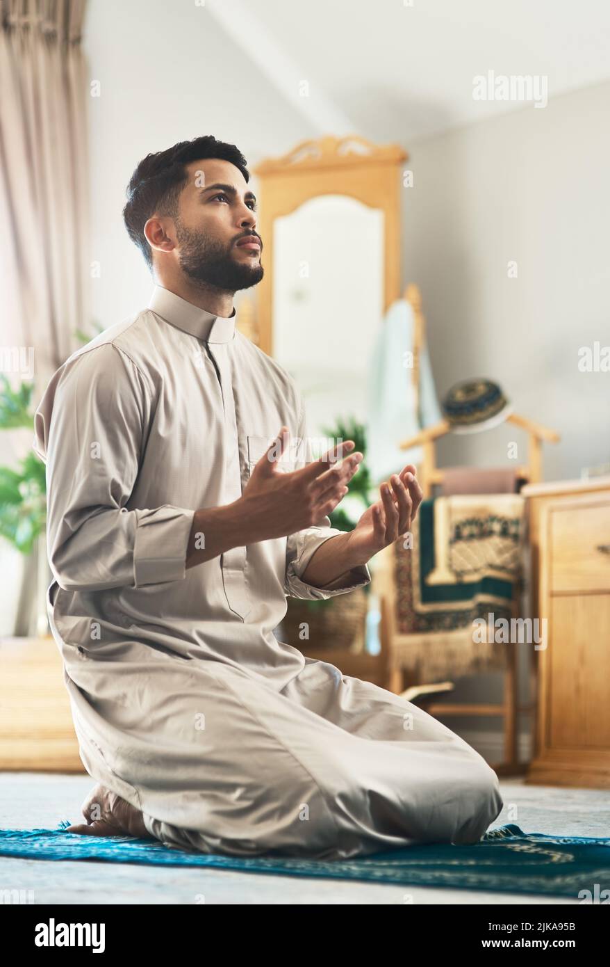 Man Praying To Allah