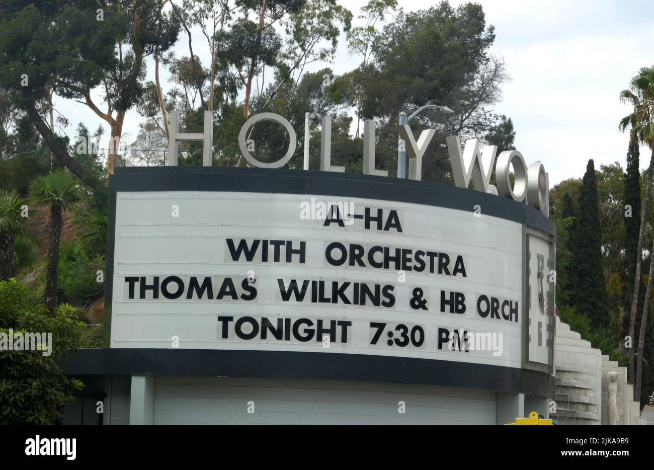 Los Angeles, California, USA 31st July 2022 A-ha with Orchestra Concert ...