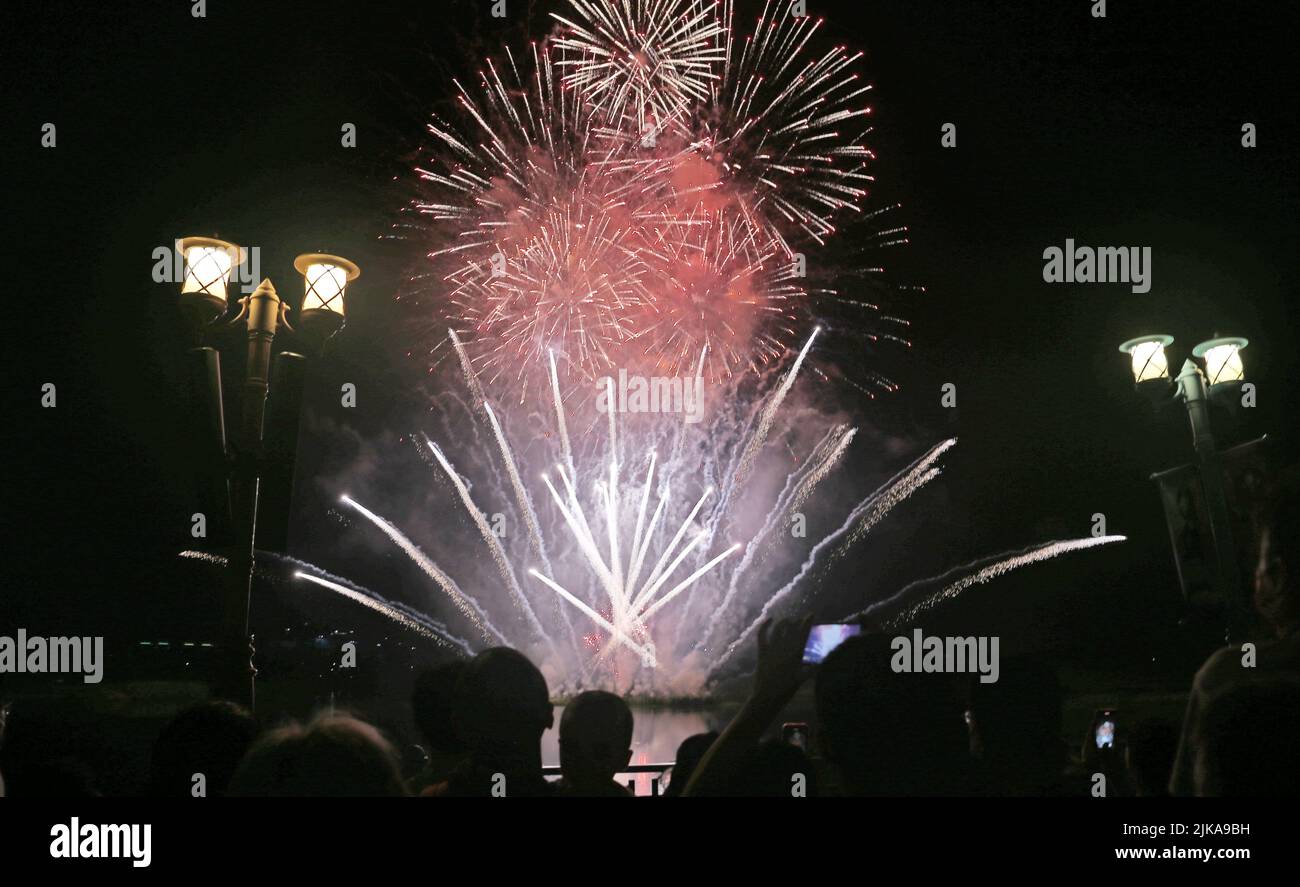 SHANGHAI, CHINA - JULY 30, 2022 - The world's first Ultraman theme ...