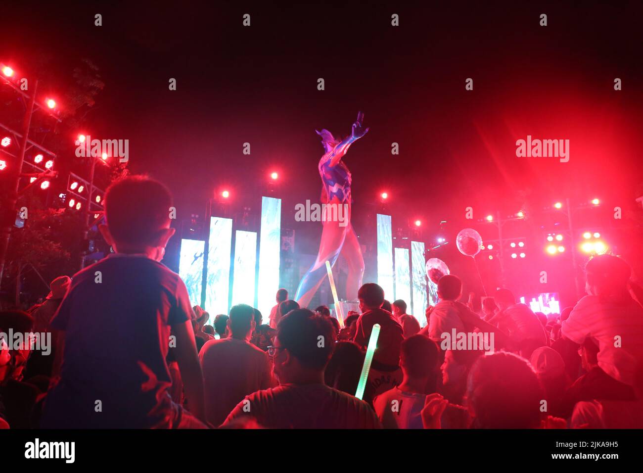 SHANGHAI, CHINA - JULY 30, 2022 - The world's first Ultraman theme ...