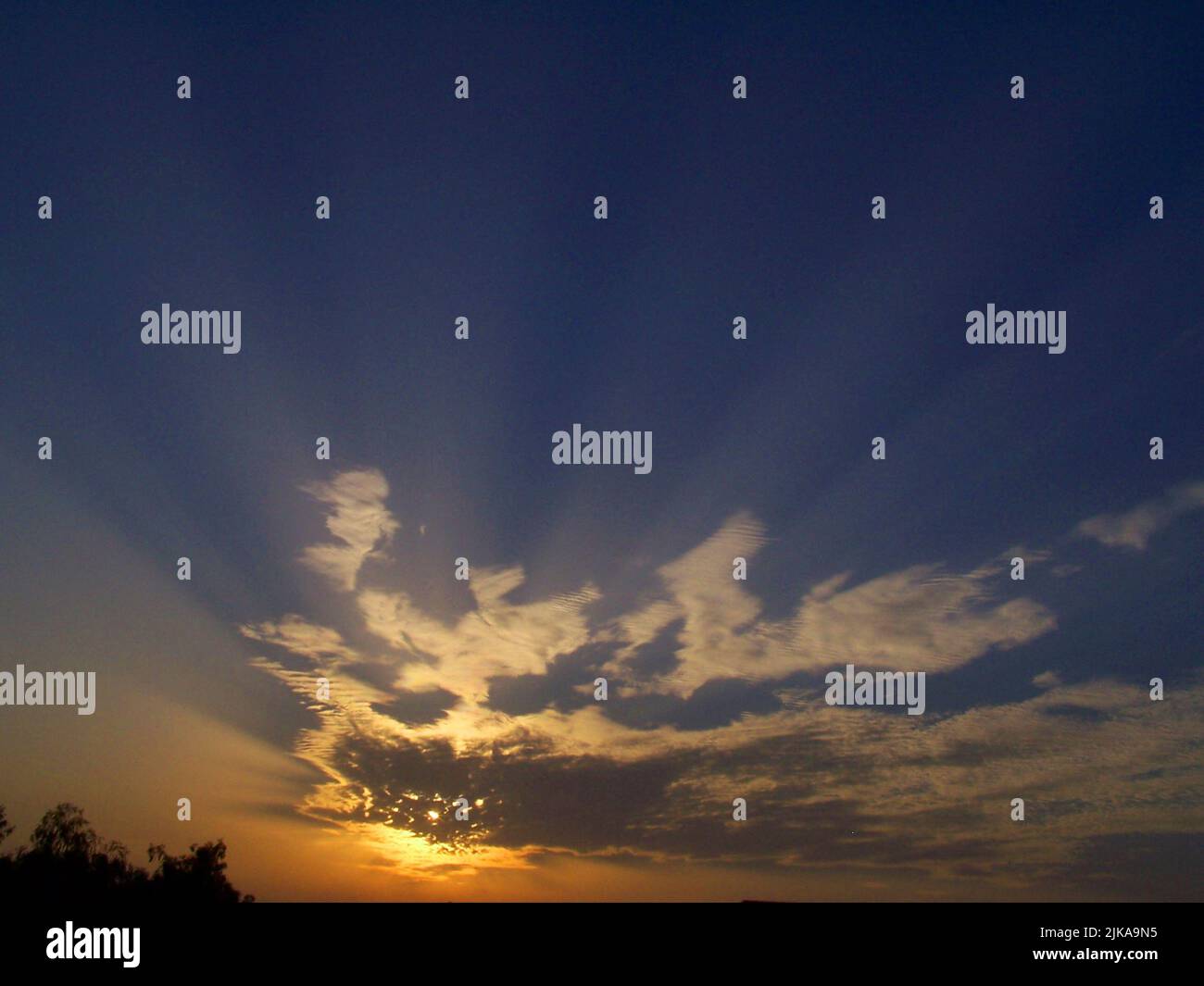clouds and skies, beautiful pattern of clouds on the dramatic sky ...