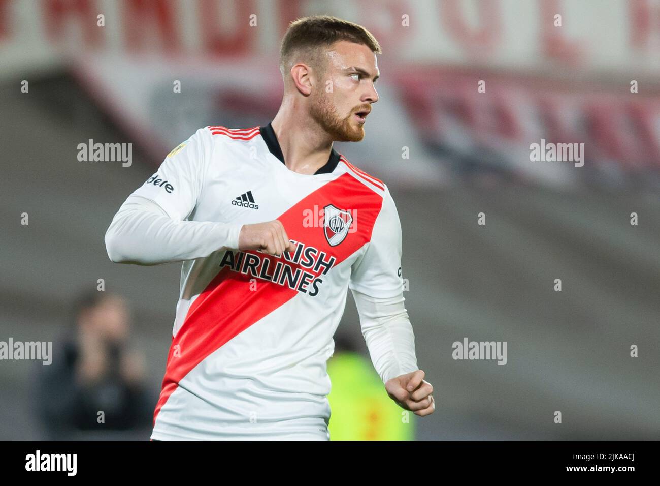 Buenos Aires, Argentina. 31st July, 2022. Lucas Beltran of River Plate ...