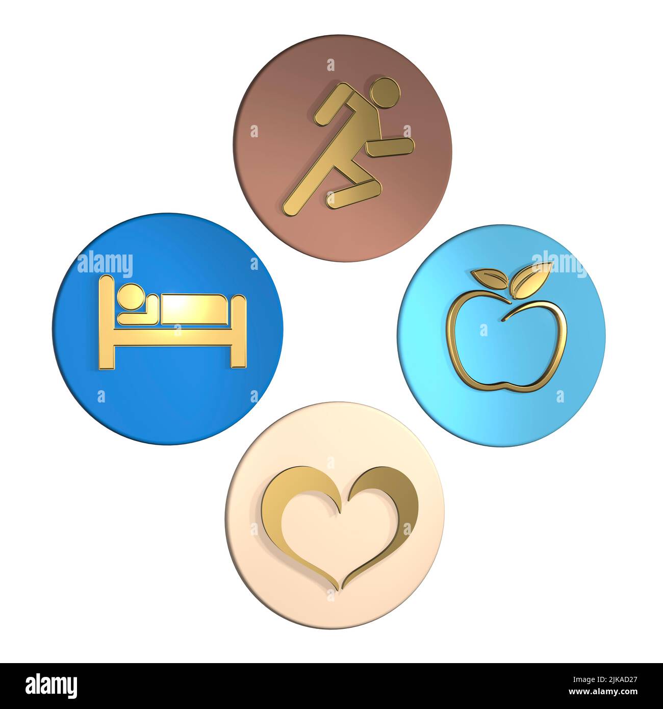 healthy lifestyle concept healthy living concept running exercise ...