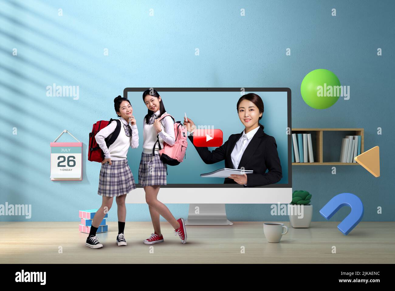 Highschool students teacher hi-res stock photography and images - Alamy