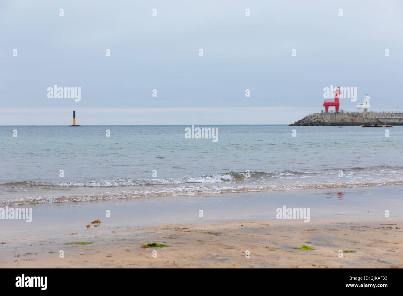 Iho Tewoo beach in Jeju Island of Korea Stock Photo - Alamy