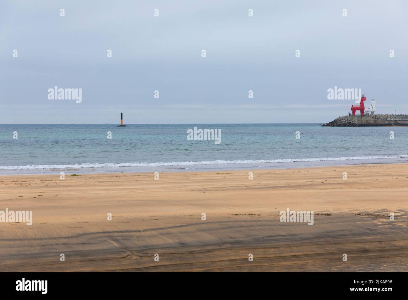Iho Tewoo beach in Jeju Island of Korea Stock Photo - Alamy