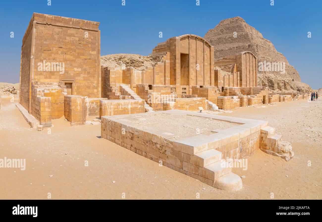 Step pyramid djoser egypt sunset hi-res stock photography and images ...