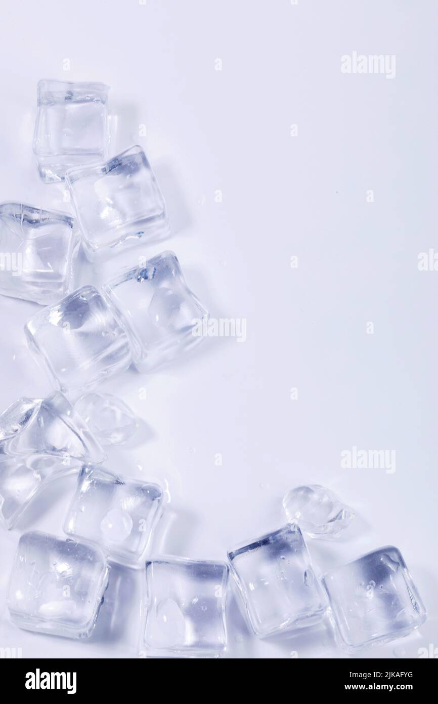summer background, creative photo of ice Stock Photo - Alamy