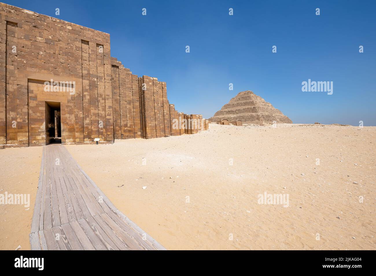 Step pyramid of king djoser hi-res stock photography and images - Alamy