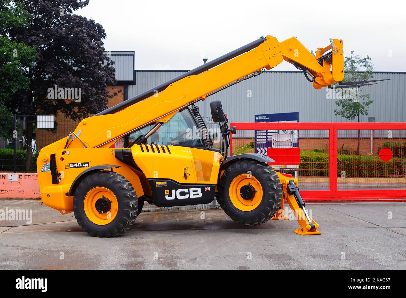 14 metre telehandler hi-res stock photography and images - Alamy