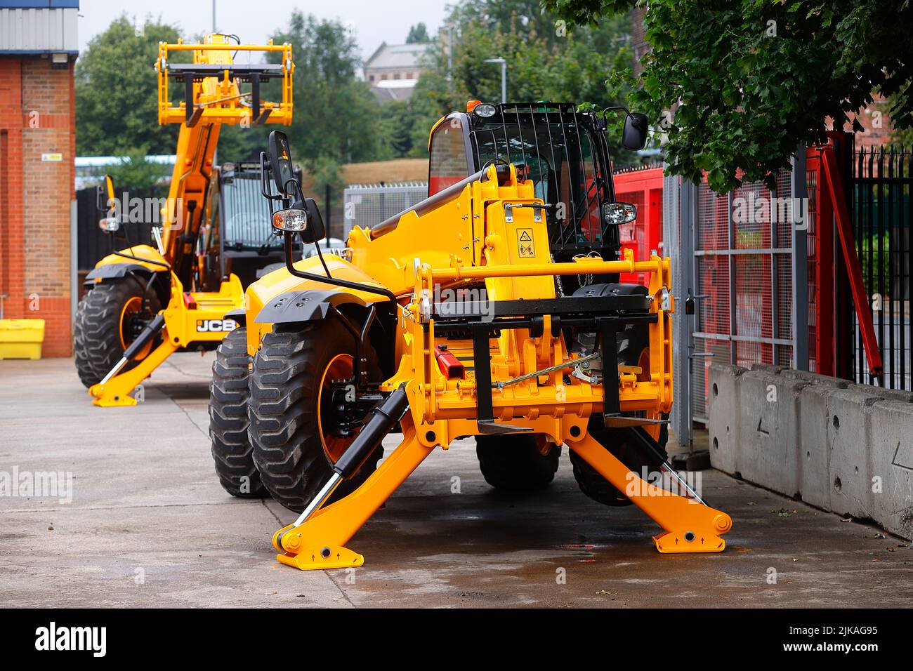 Brand new telehandler hi-res stock photography and images - Alamy