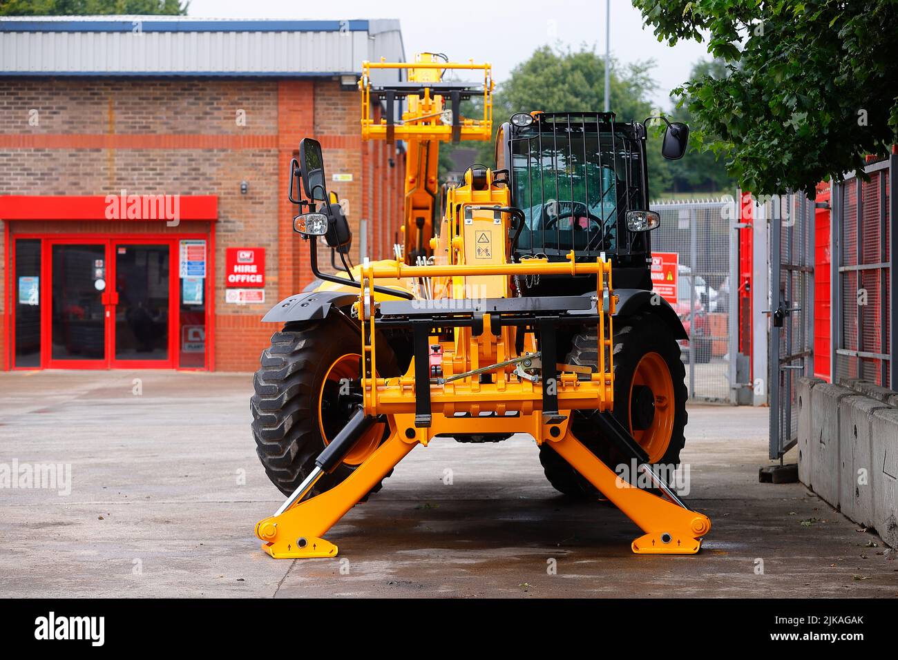 Jcb telescopic handler hi-res stock photography and images - Alamy