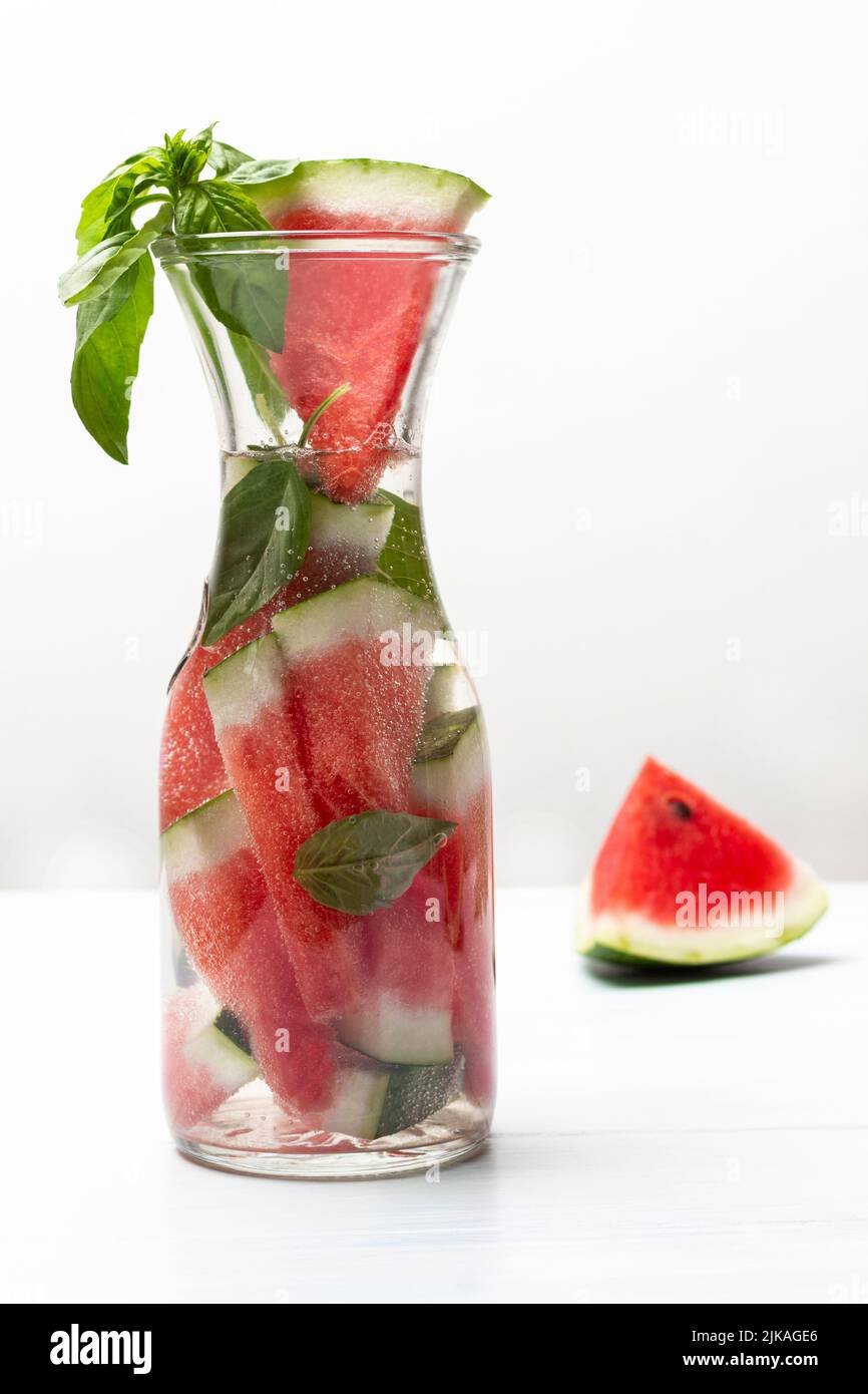 Watermelon water hi-res stock photography and images - Alamy