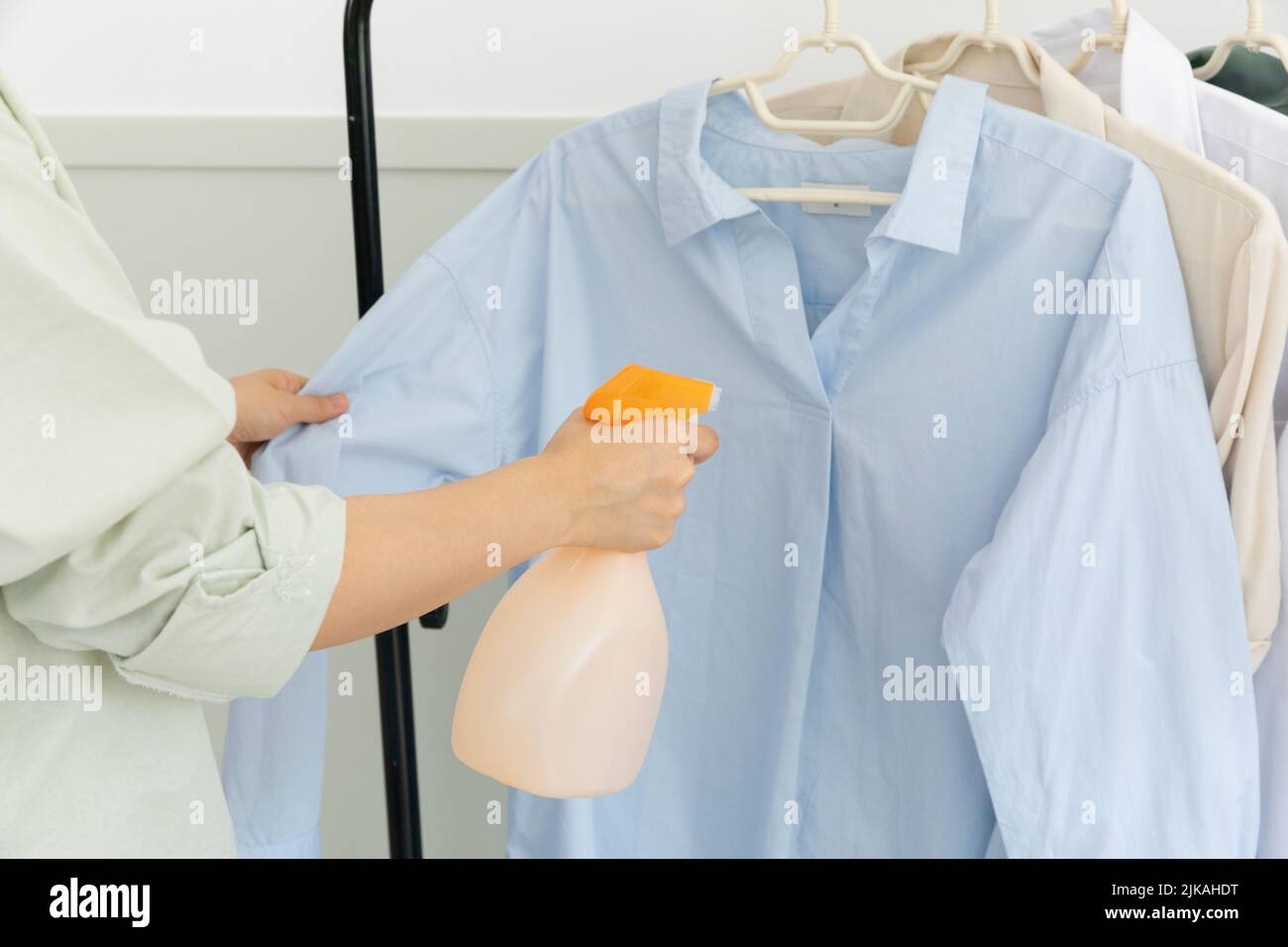 aesthetic laundry concept deodorizing, removing smell, odors from ...