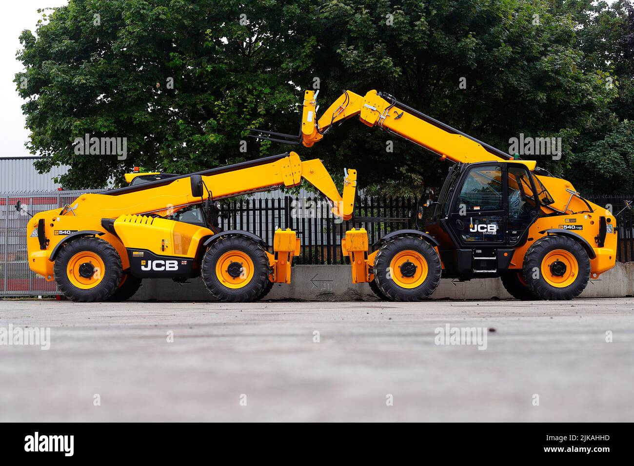 Jcb 14m telehandler hi-res stock photography and images - Alamy