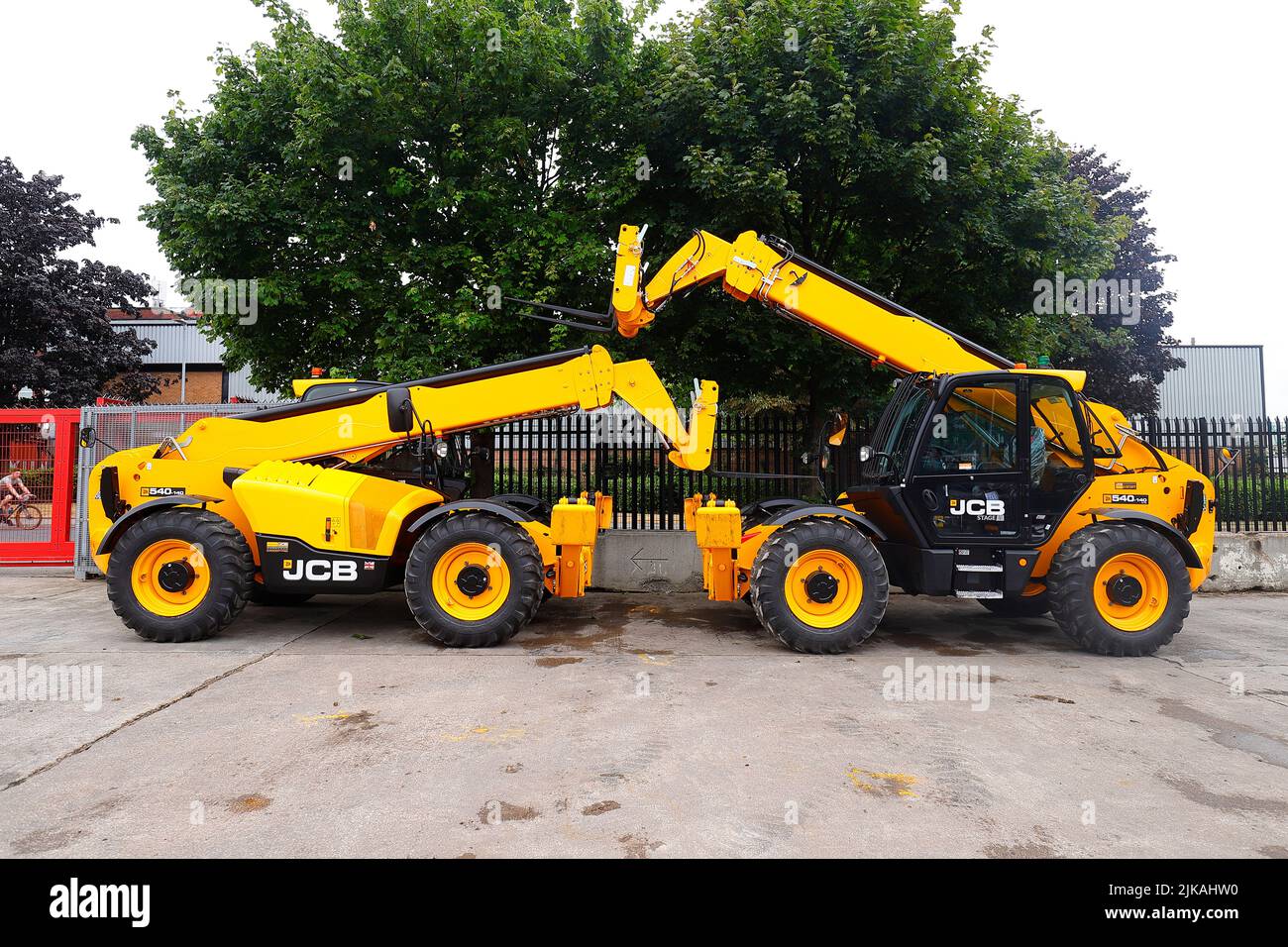 Jcb telescopic handler hi-res stock photography and images - Alamy
