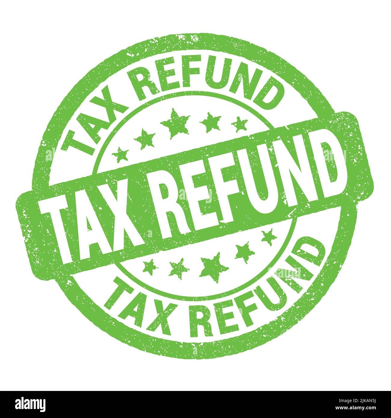 Tax refund banner word hi-res stock photography and images - Alamy