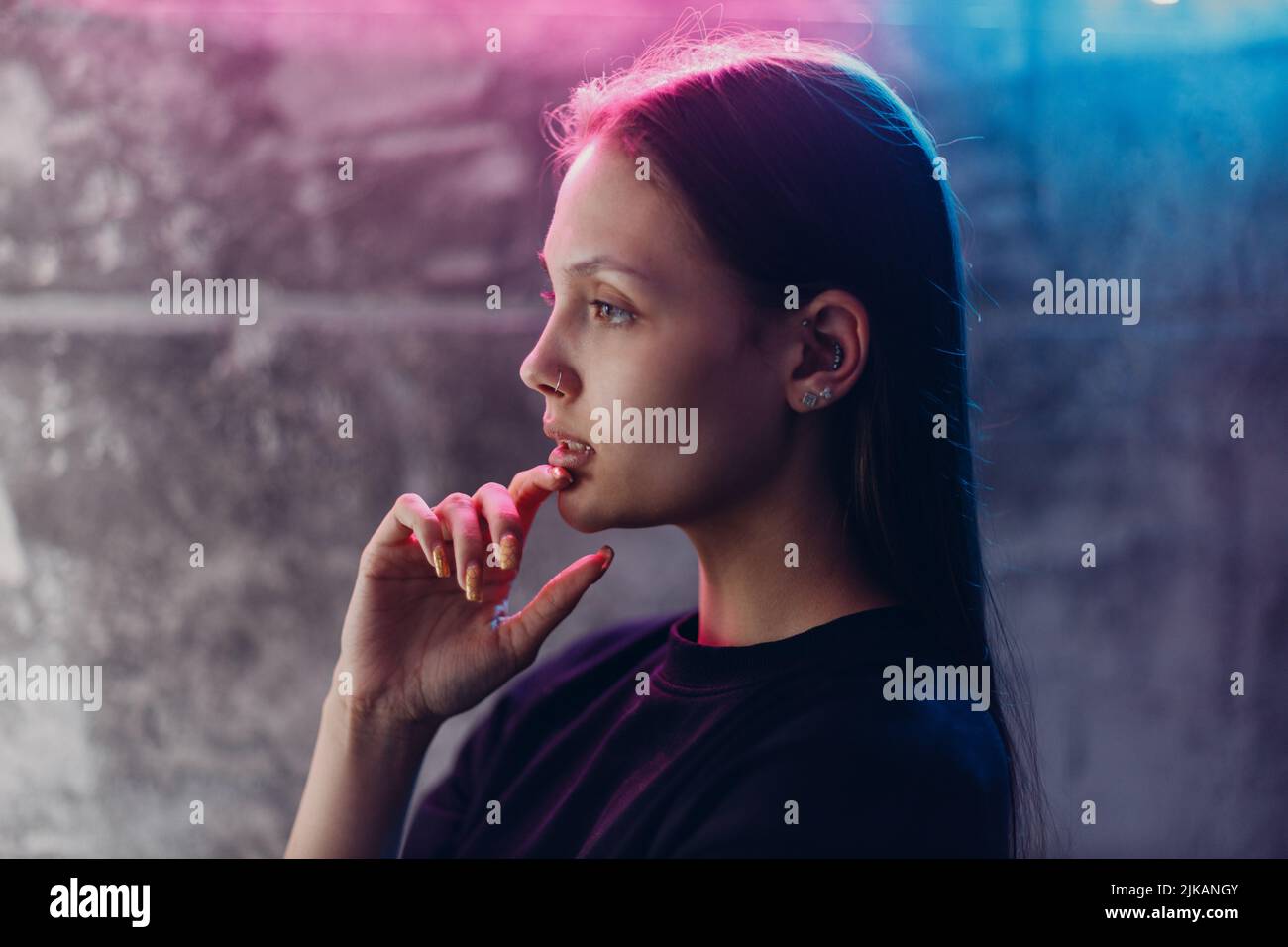 Neon beauty hi-res stock photography and images - Alamy