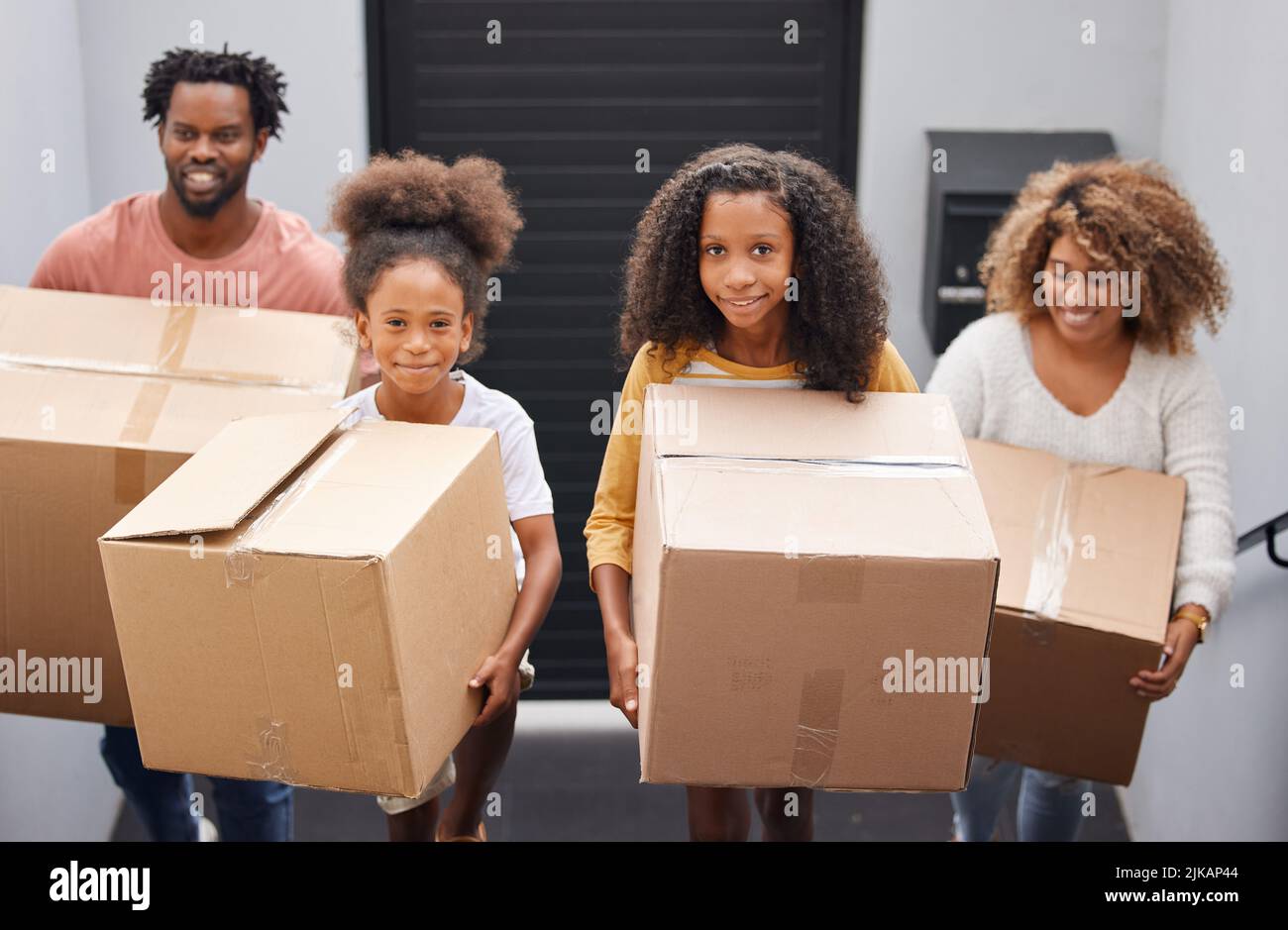 Man carrying his family some hi-res stock photography and images - Alamy