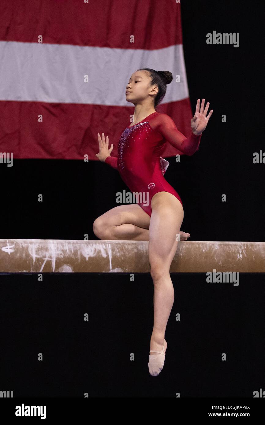 July 30, 2022: Jayla Hang of Pacific Reign competes during the 2022 U.S ...
