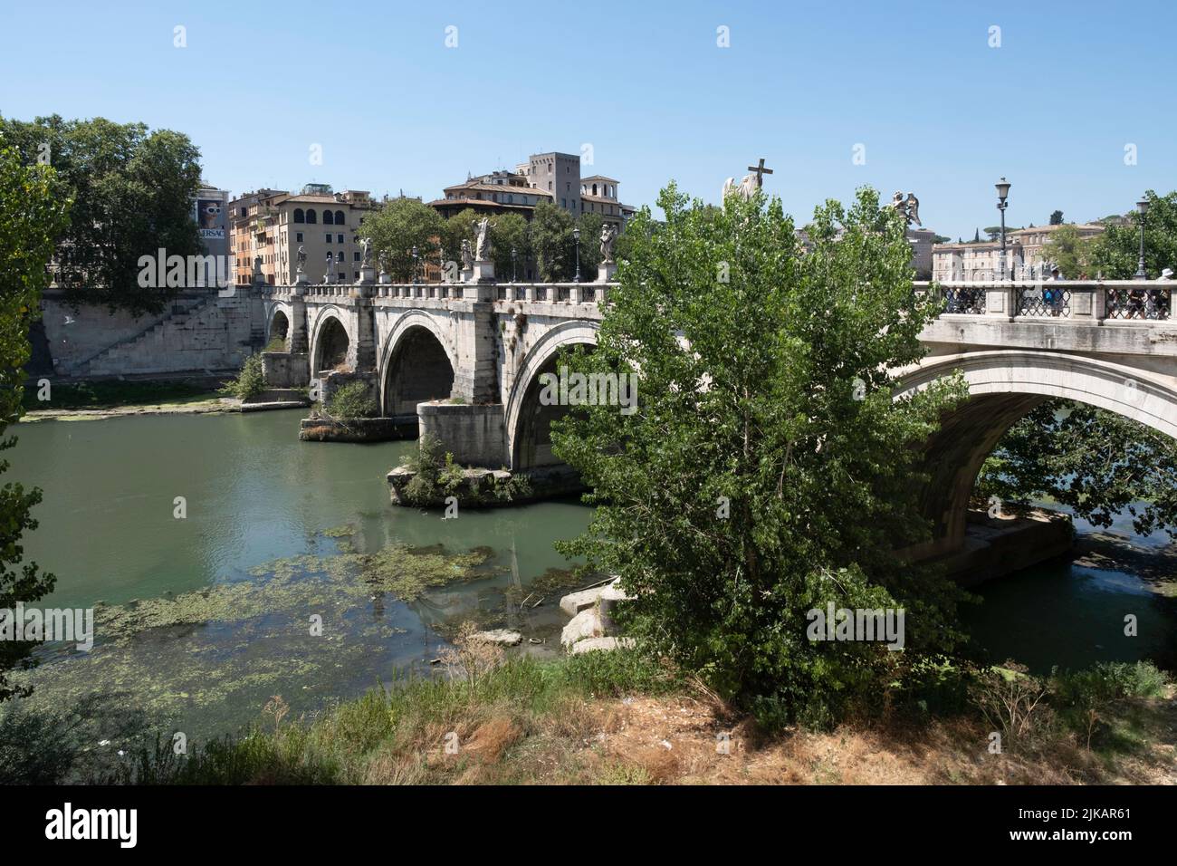 Ponte Sant'Angelo is a solely pedestrian bridge with statues of the ...