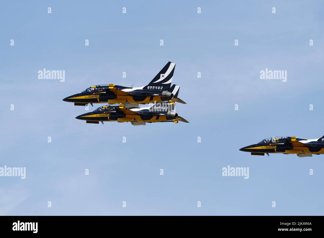 Republic of Korea Air Force, Black Eagles, Formation Aerobatic Team ...