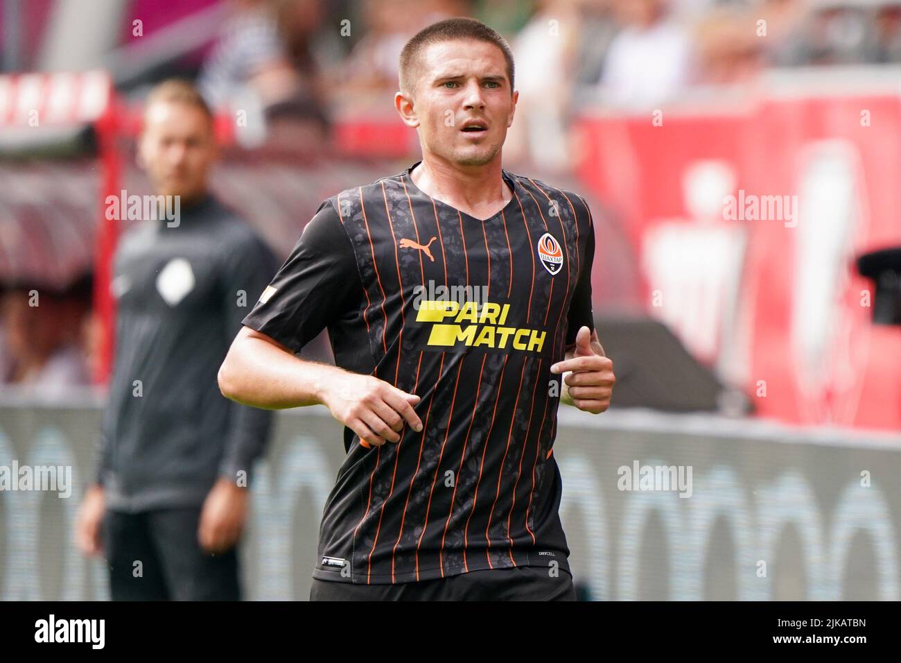 UTRECHT, NETHERLANDS - JULY 30: Viktor Kornienko of Shakhtar Donetsk looks on during the Pre ...