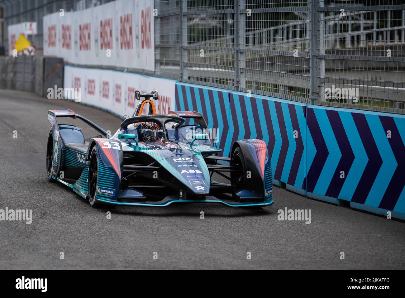 7/29/2022 - Dan Ticktum (GBR), NIO 333 Racing, NIO 333 001 during the ...