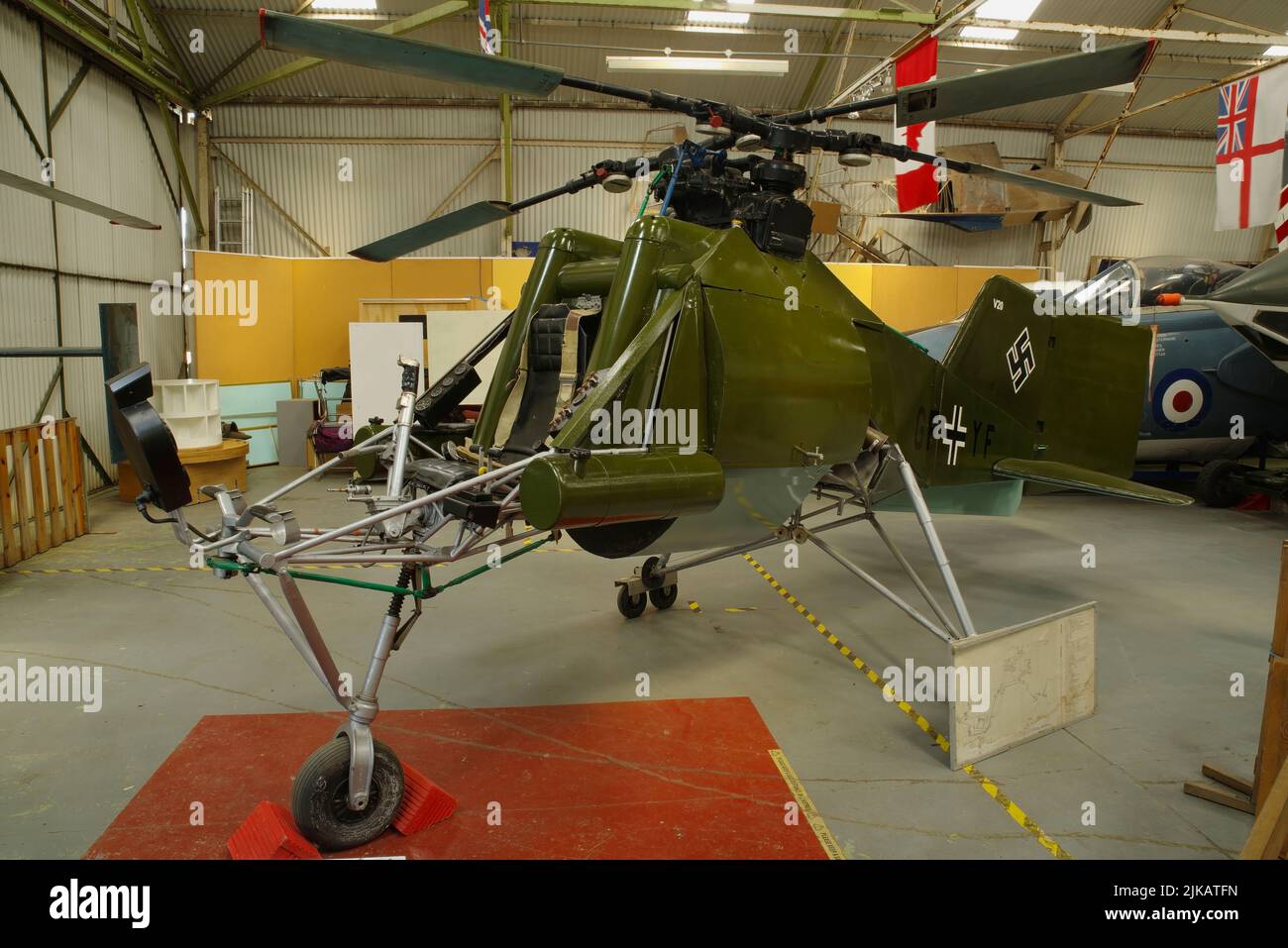 Flettner Kalibri FL 282 (V20) Werknummer 2820020 at the Midland Air ...