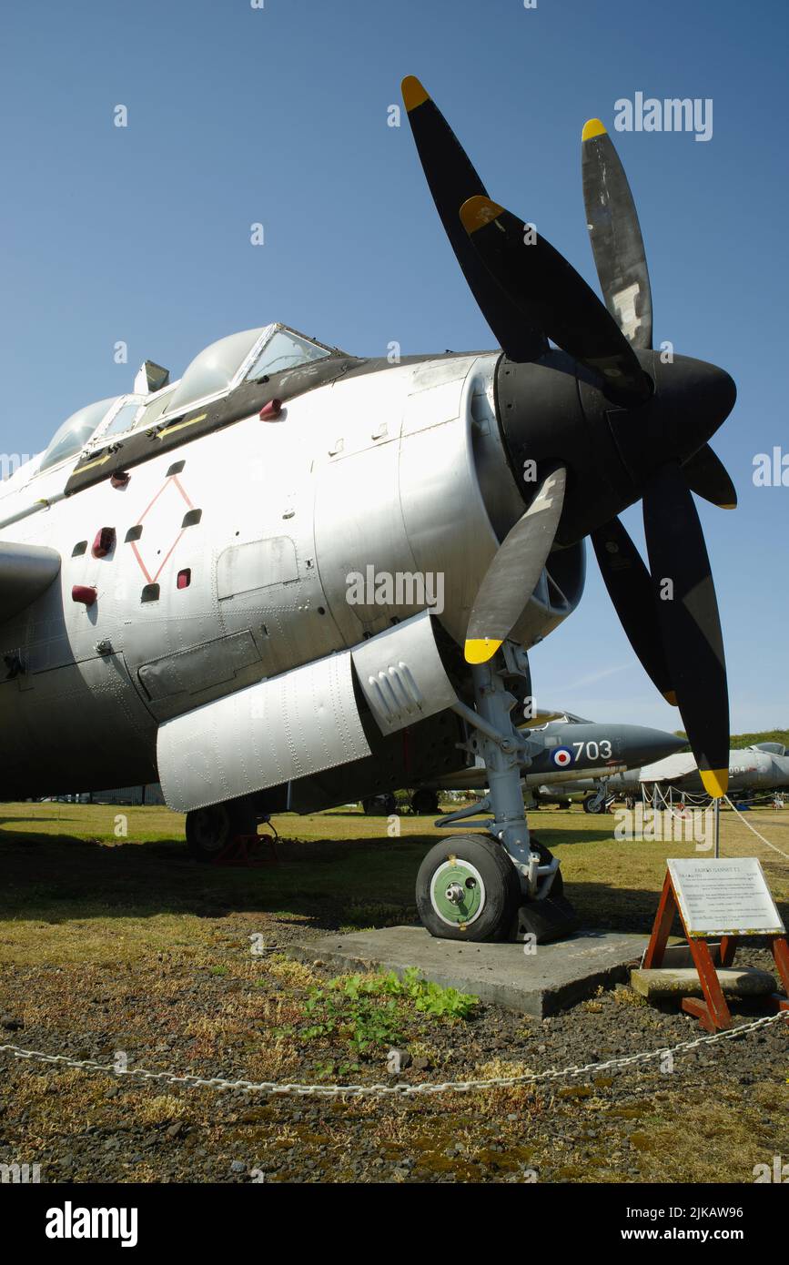 Fairey gannet museum hi-res stock photography and images - Alamy