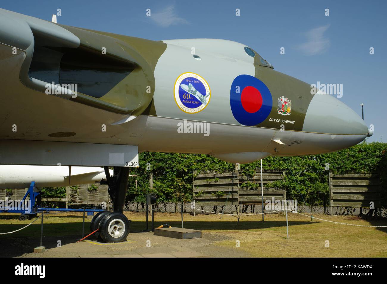 Avro 698 Vulcan B2, XL360, Midland Air Museum, Coventry Stock Photo - Alamy