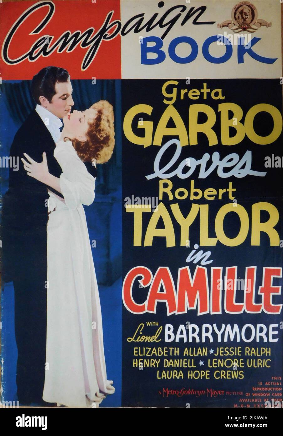GRETA GARBO and ROBERT TAYLOR in CAMILLE 1936 director GEORGE CUKOR novel / play Alexandre Dumas ...