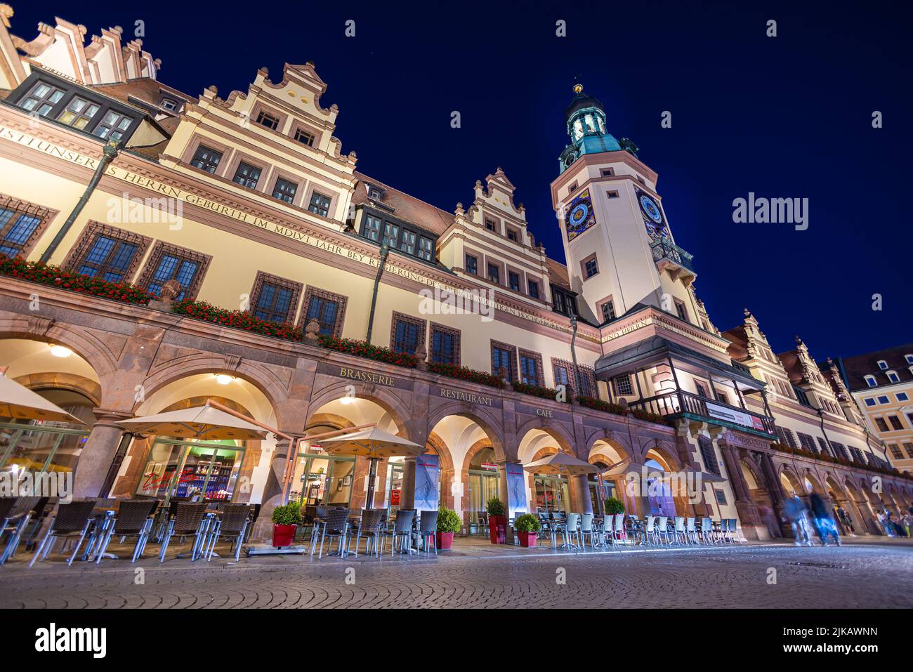 Leipzig, Germany - July 02, 2022: New Town hall at the Leipzig ...