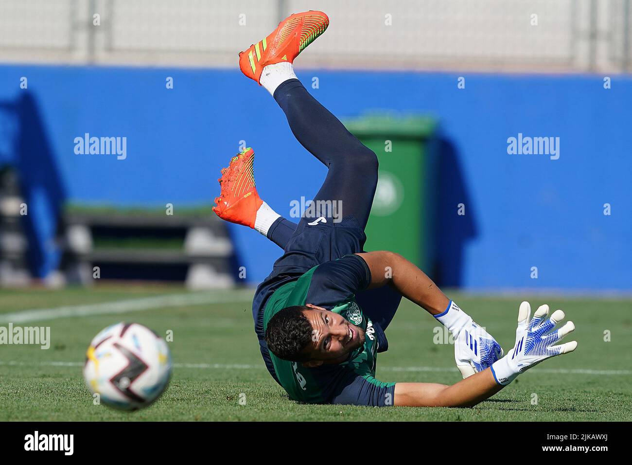 Getafe CF's David Soria during training session. July 31, 2022.(Photo ...