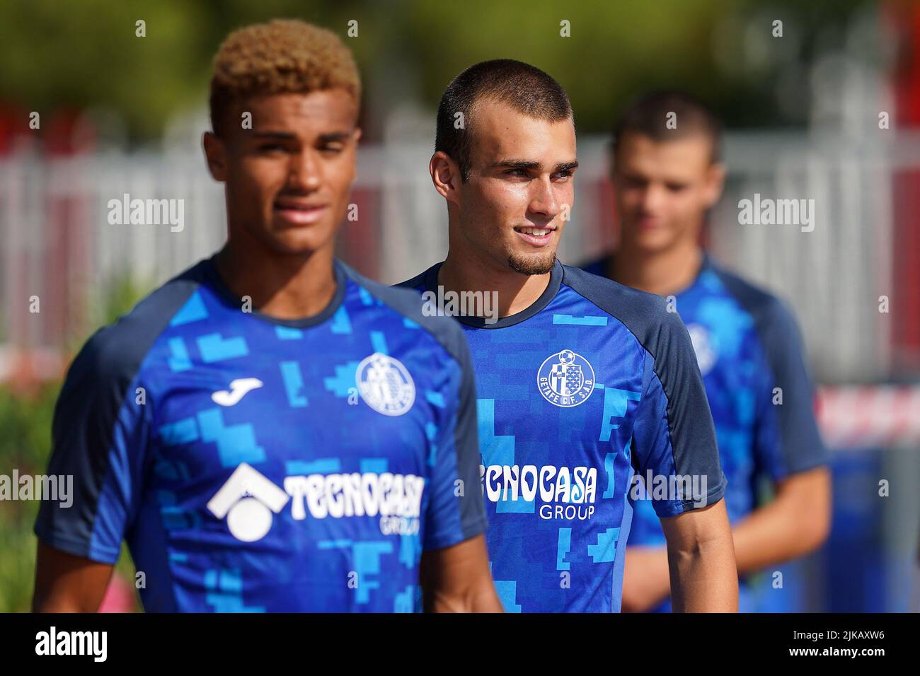 Getafe CF's Alex Revuelta during training session. July 30, 2022.(Photo ...