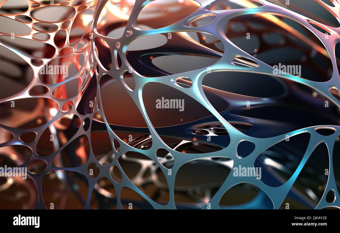 Cyber technologies of future. Neural network of a synthetic organism ...