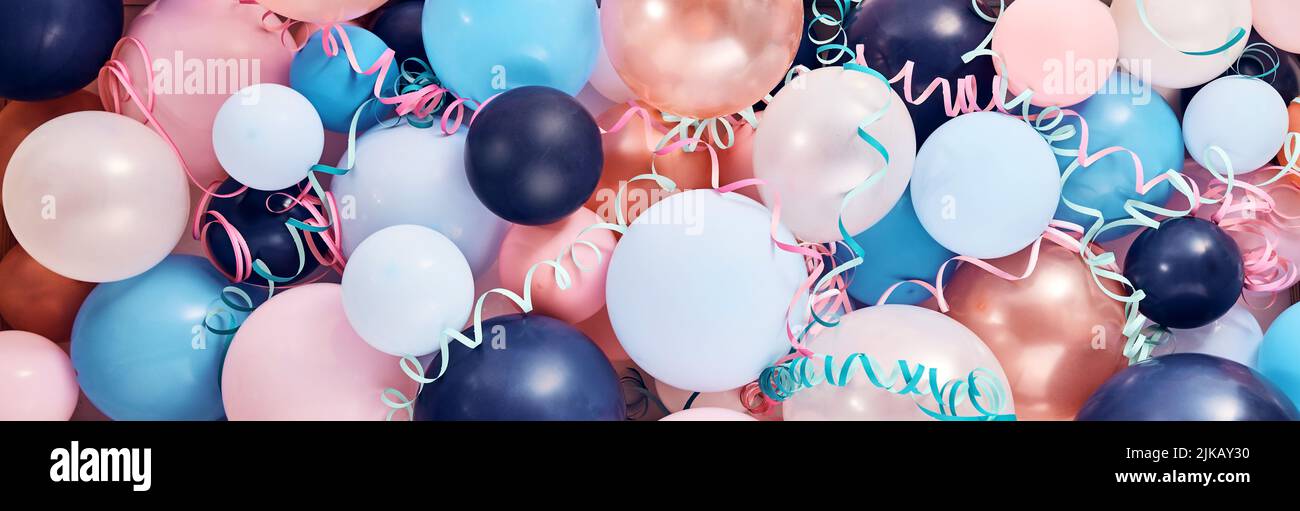 Different sizes of balloons hi-res stock photography and images - Alamy