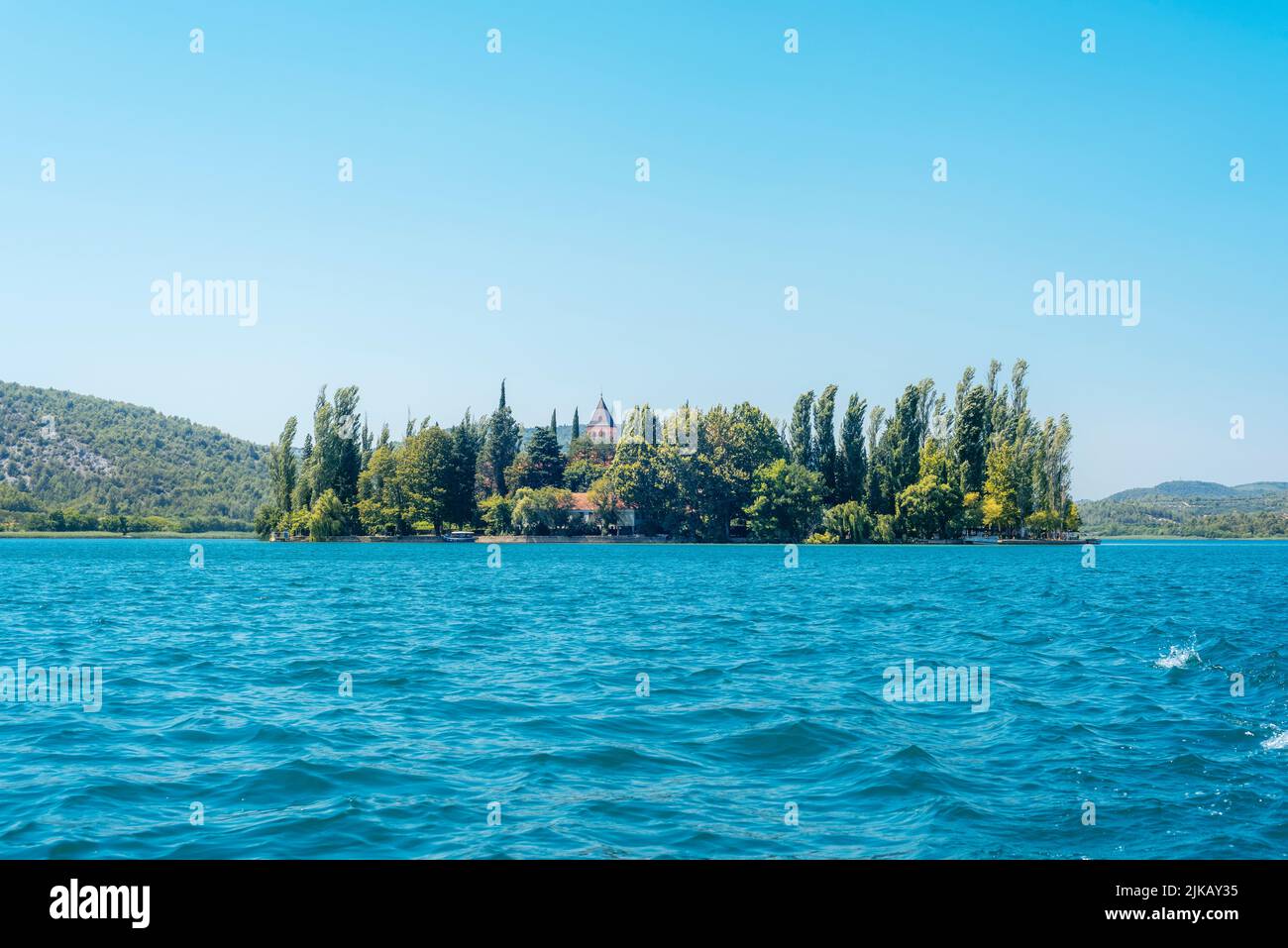 Monastery visovac hi-res stock photography and images - Alamy
