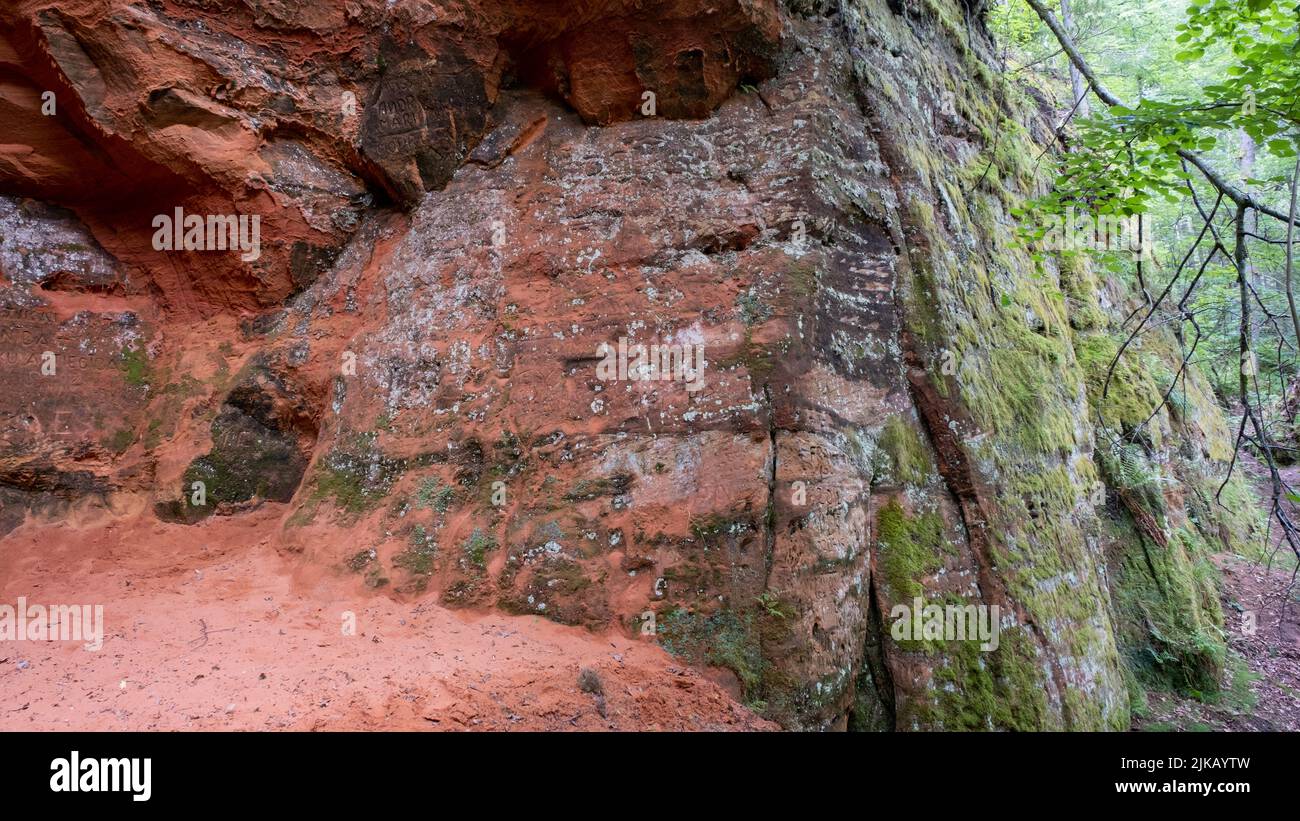 Red Cliffs, which are named after the red sandstone, is a mysterious ...