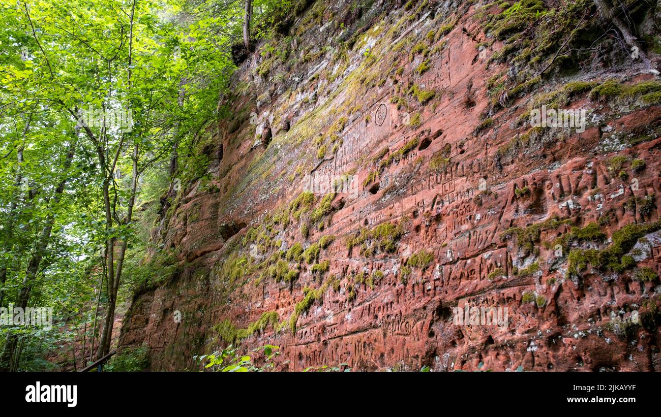 Red Cliffs, which are named after the red sandstone, is a mysterious ...