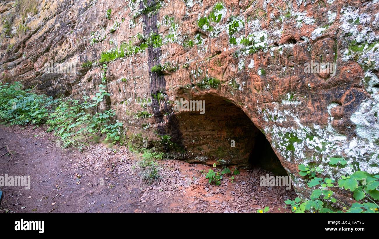 Red Cliffs, which are named after the red sandstone, is a mysterious ...