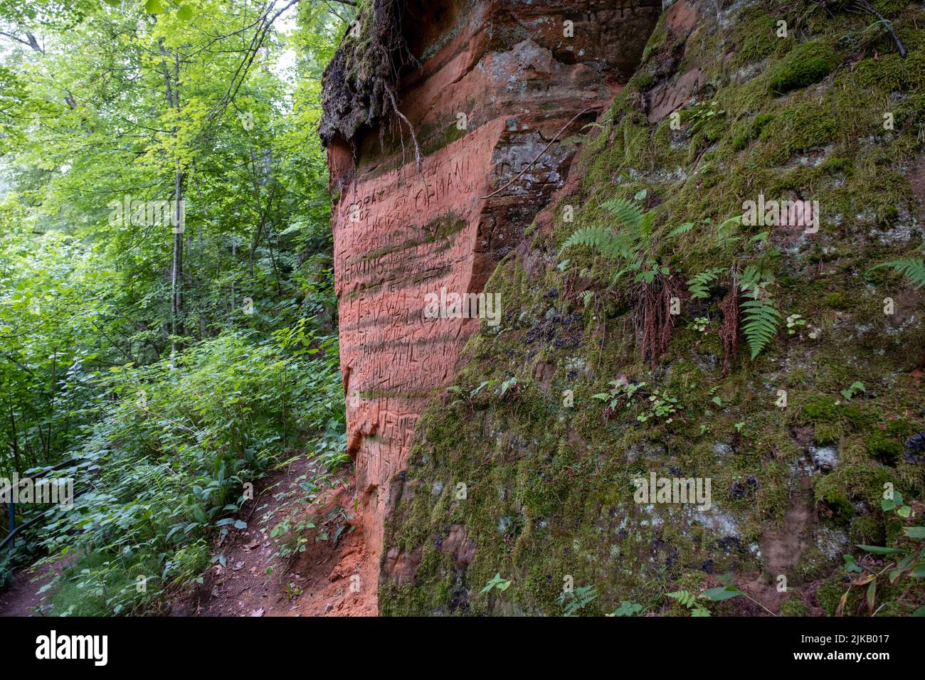Red Cliffs, which are named after the red sandstone, is a mysterious ...