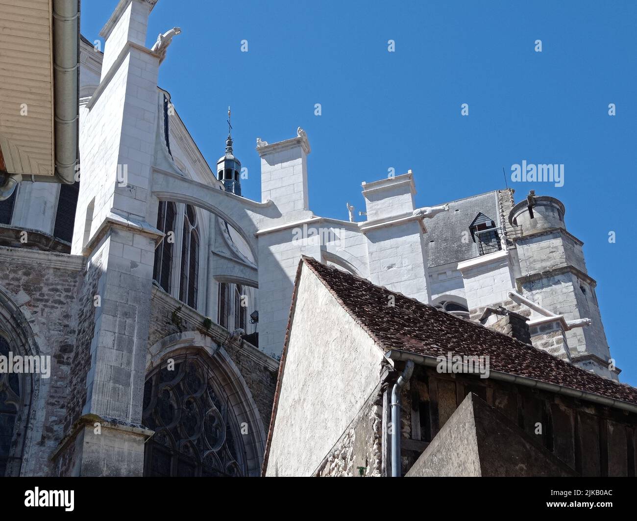 église saint florentin,yonne,france Stock Photo - Alamy