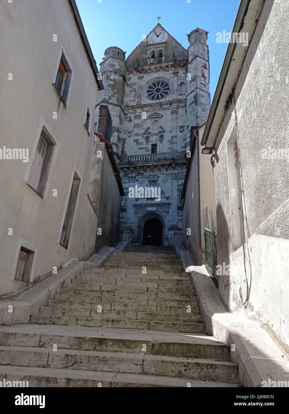 église saint florentin,yonne,france Stock Photo - Alamy